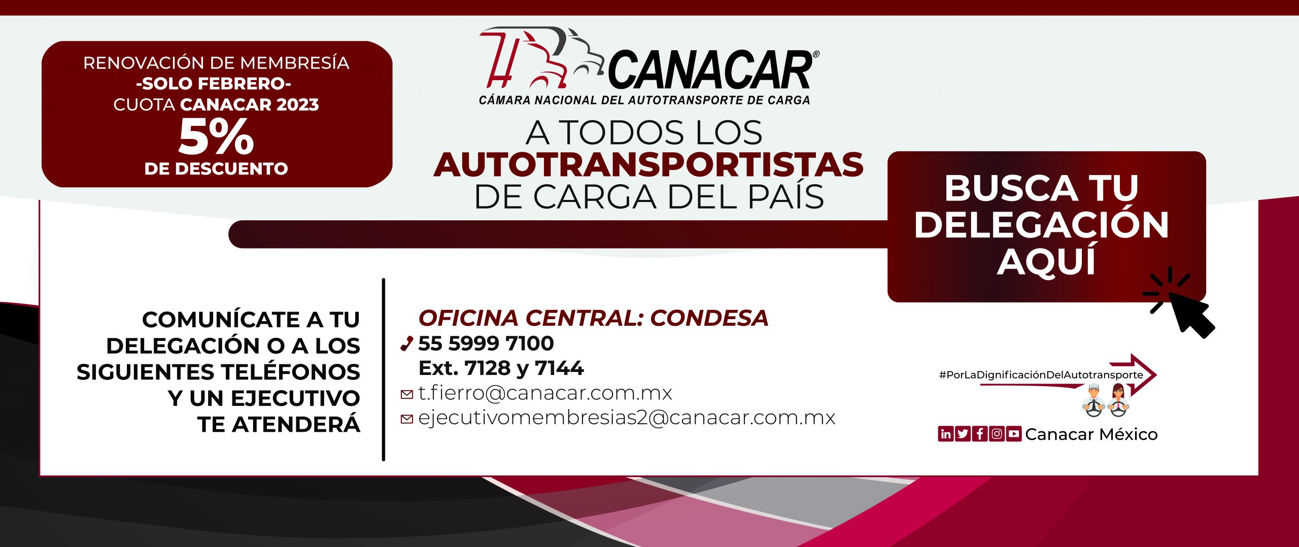 Inicio • CANACAR