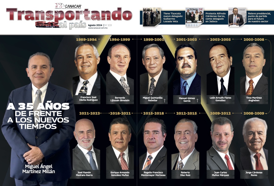 Agosto 2024 • CANACAR